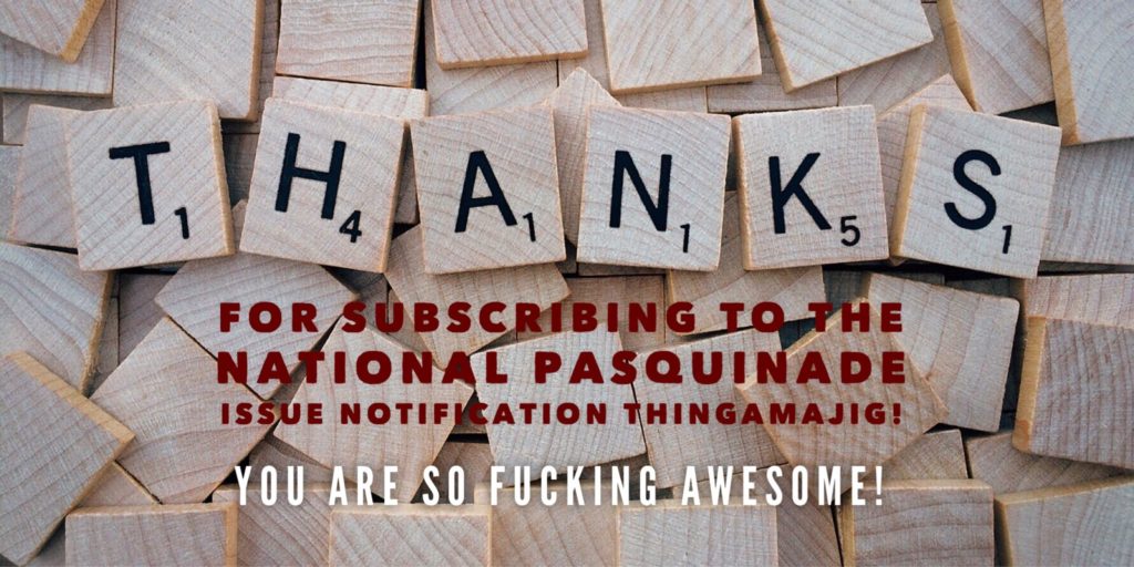 Grassy Ass – National Pasquinade